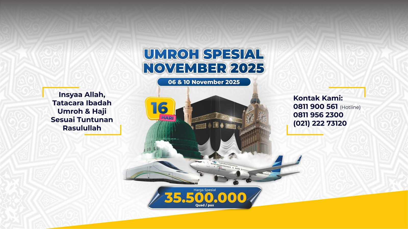 Travel Umroh Terbaik di Jakarta Indonesia - Embun Nabawi Wisata